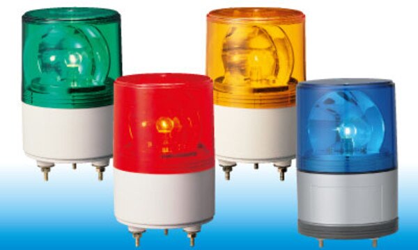 Patlite Revolving Warning Lights - RS Series - RS-24-R | DOIGCorp.com
