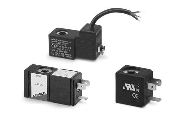 Camozzi U73 - Solenoid Coil 24 VDC | Doig Corporation