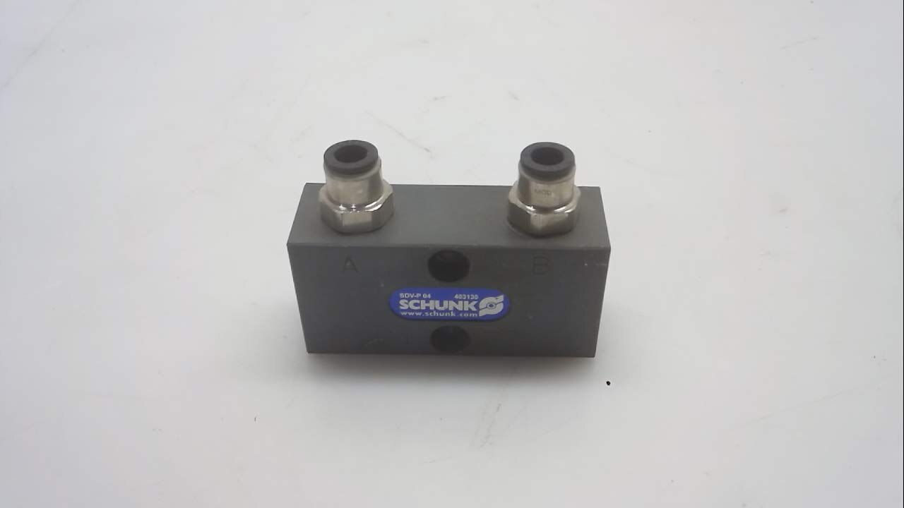 SCHUNK (0403130) SDV-P 04 - Pressure Maintenance Valve | Doig Corporation
