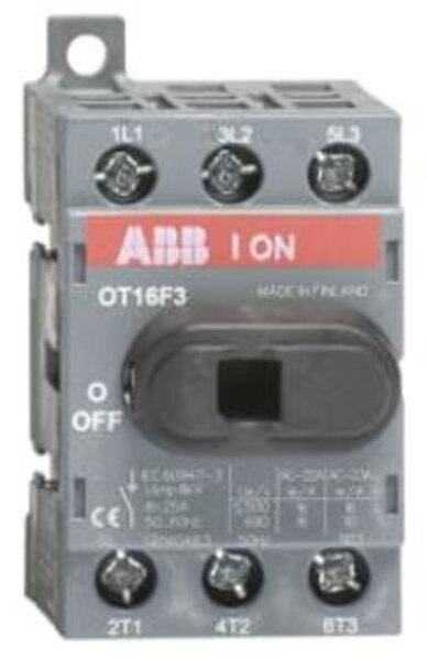 ABB OT16F3 - Switch Disconnect 1SCA104811R1001 | Doig Corporation