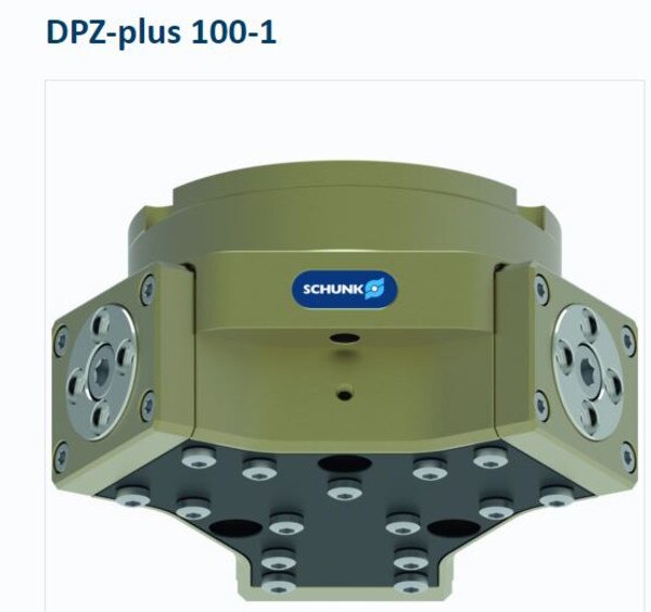 SCHUNK 1316296 | DPZ-Plus 100-1 Sealed Pneumatic Universal Gripper ...